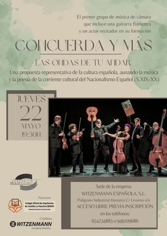 Concierto de CONCUERDA Y MÁS: "Las ondas de tu andar" en Witzenmann ...